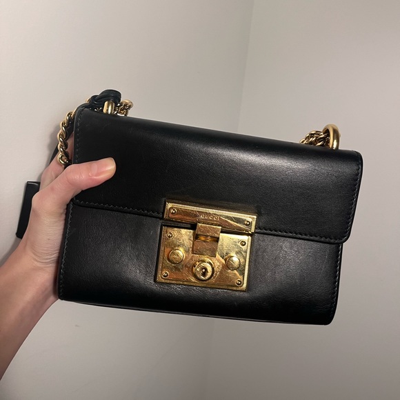 Gucci | Bags | Gucci Padlock Leather Shoulder Bag | Poshmark